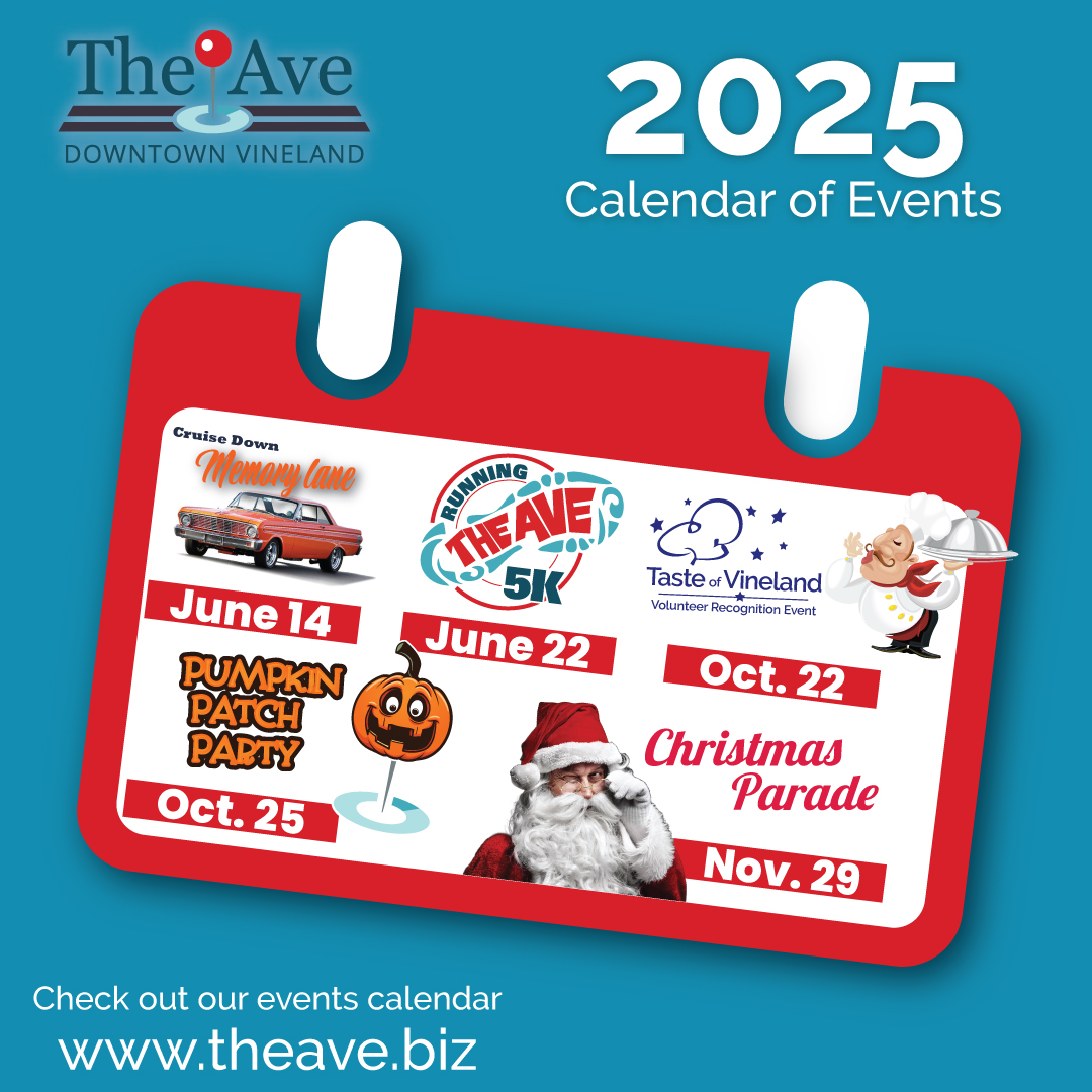 2025 Event Calendar - The Ave